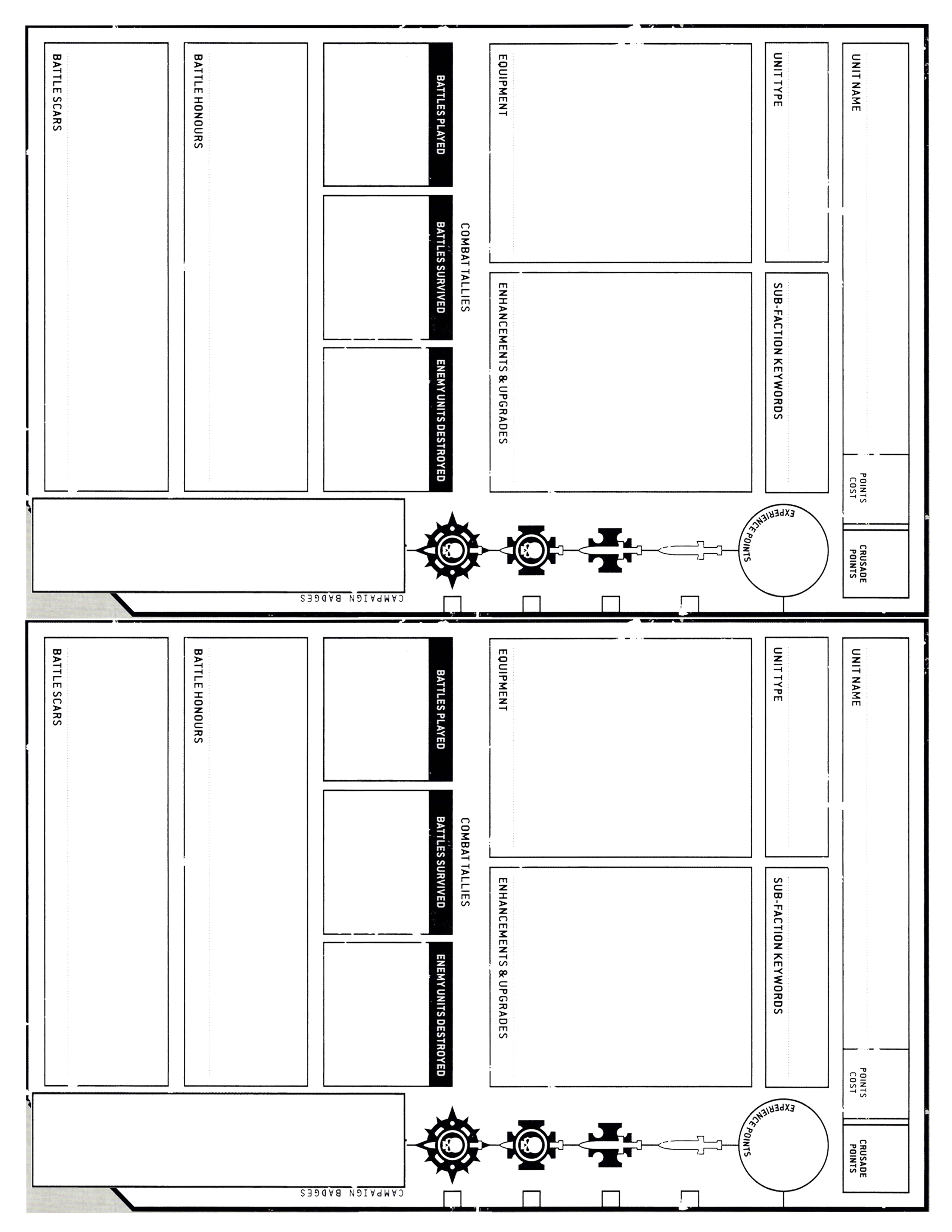 40K Crusade Campaigns